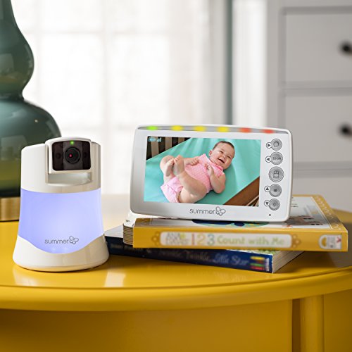 Summer Infant Panorama Video Baby Monitor with 5-inch Screen and Remote Steering Camera