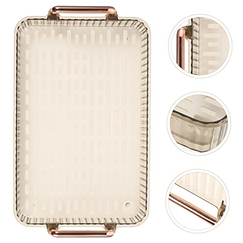 Zerodeko 3pcs Drain Tray draining Fruit Serving Tray drip Catcher Tray Kitchen soap Tray Household Fruit Tray Sink Dishwasher Dish Tray Drying Rack Water Cup The pet Drying pad