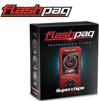 SUPERCHIPS FLASHCAL F5 IN-CAB TUNER,2.8" COLOR SCREEN,COMPATIBLE WITH 1999-2019 FORD DIESEL & GASOLINE ENGINES