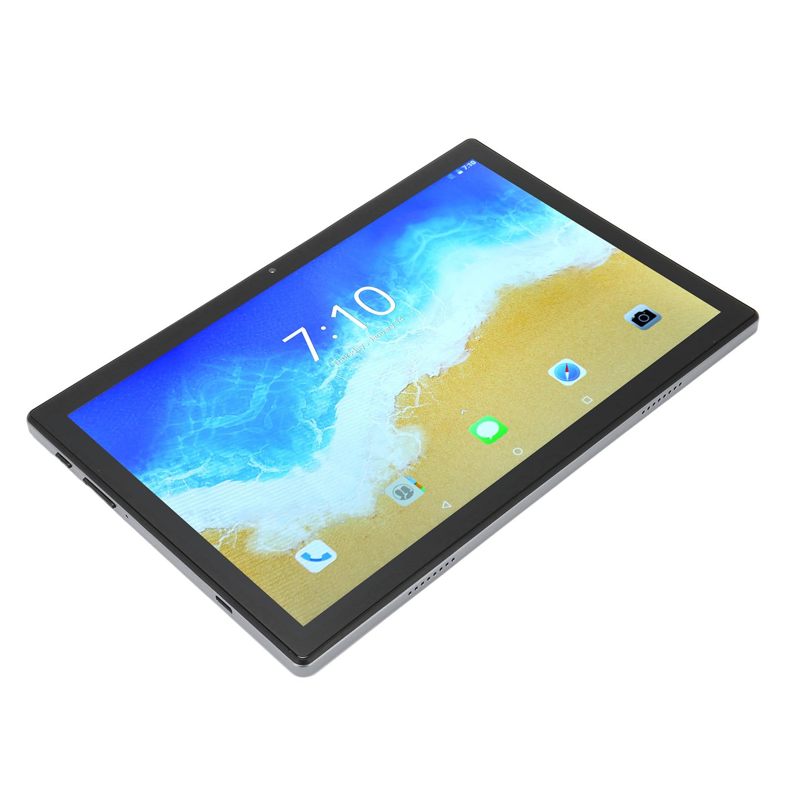 Zyyini Office Tablet, Gaming Tablet with IPS Screen for Travel Octa Core CPU 10 Inch (US Plug)