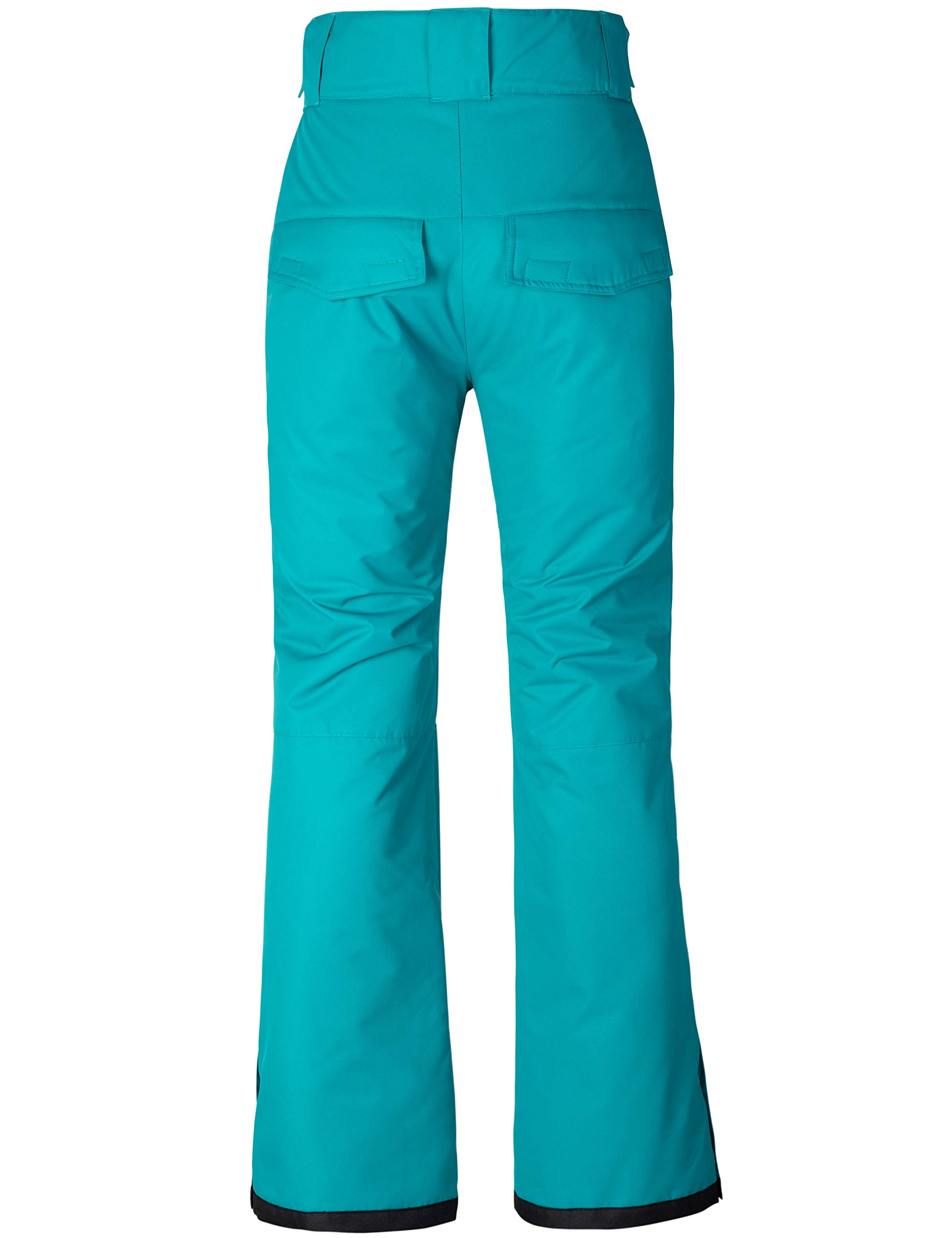 wantdo Women's Waterproof Ski Pants Winter Warm Snowboard Pants Outdoor Snow Pants Blue Large