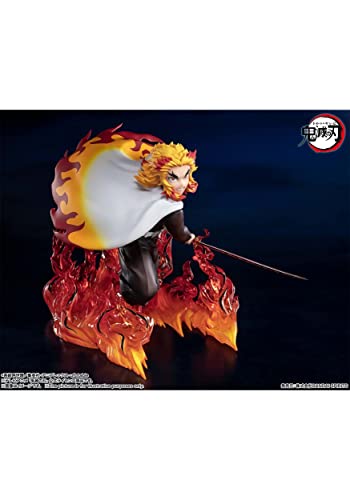 TAMASHII NATIONS - Demon Slayer: Kimetsu no Yaiba - Kyojuro Rengoku Flame Hashira, Bandai Spirits FiguartsZERO Collectible Statue