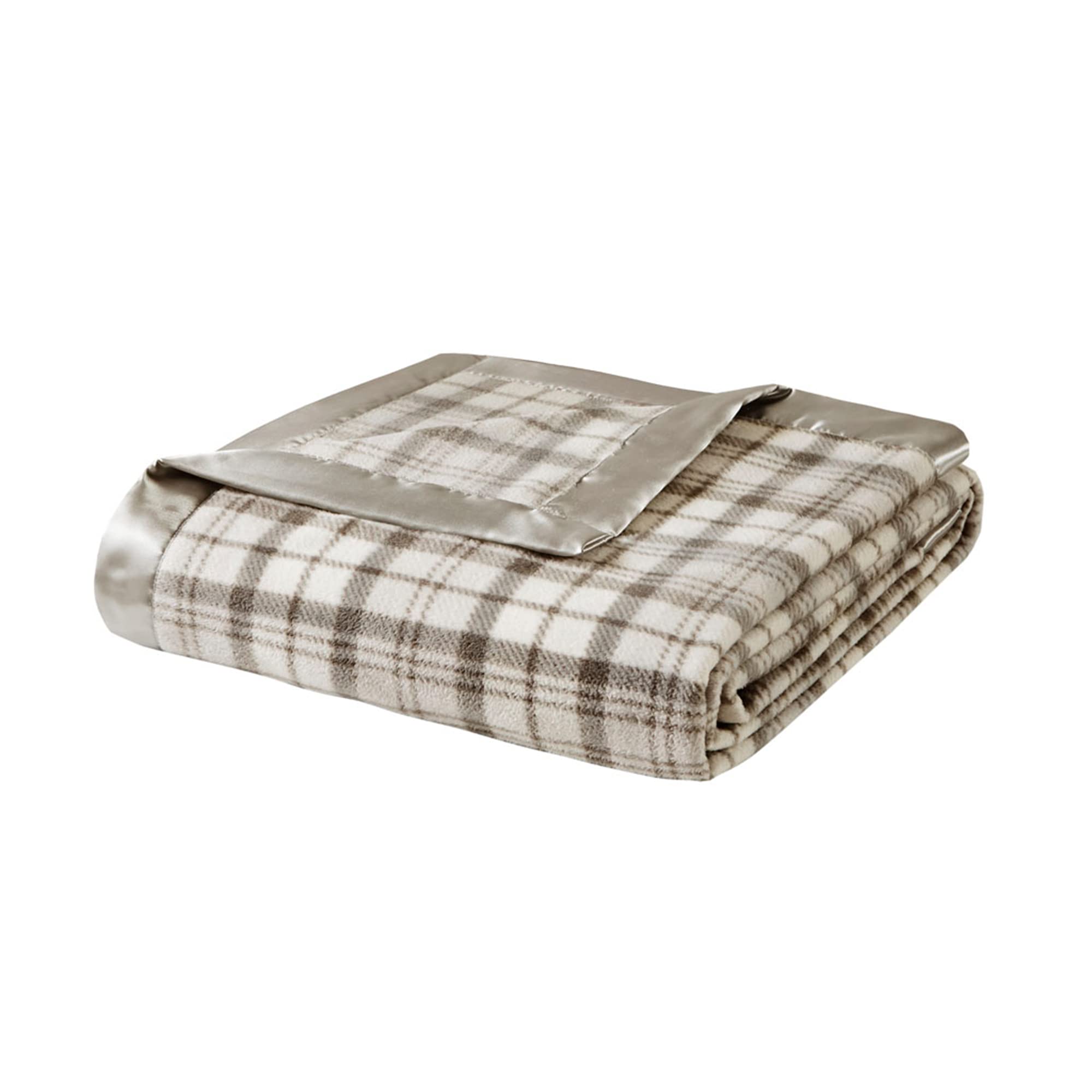 Sleep Philosophy True North Micro Fleece Luxury Premium Soft Cozy Mircofleece Blanket for Bed, Couch or Sofa, King, Grey