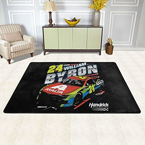 William Byron 24 Luxury Rug for Bedroom Living Room, Area Rubber Backing Non Slip Mat