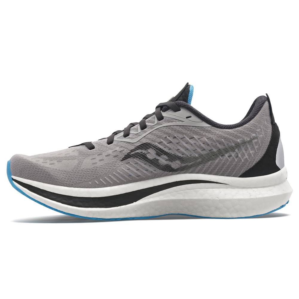 Saucony Men's Endorphin Speed Running Shoe, Alloy/Topaz, 13