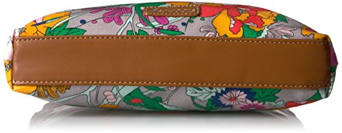 Sakroots Flat Crossbody, lilac flower power