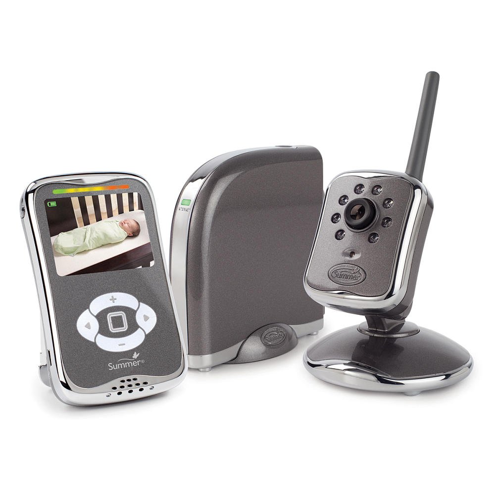 Summer Infant Peek Plus Internet Monitoring System with Night Vision Also Includes Digital Handheld Video Monitor (Newest Model)