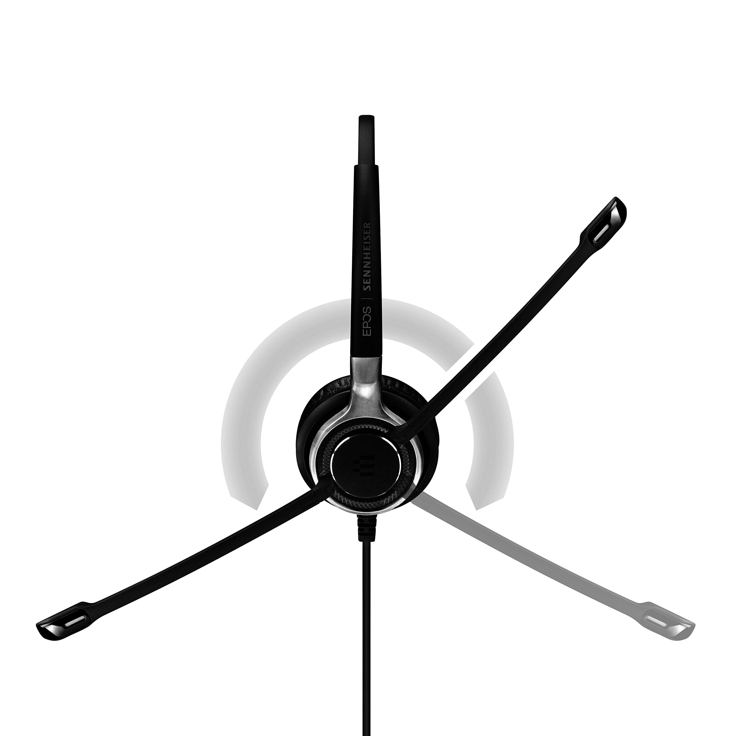 Sennheiser SC 630 USB ML (504552) - Single-Sided Business Headset | For Skype for Business | with HD Sound, Ultra Noise-Cancelling Microphone & USB Connector (Black)