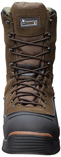 Rocky Men's Blizzard Stalker Pro Hunting Boot,Brown/Black,11 M US