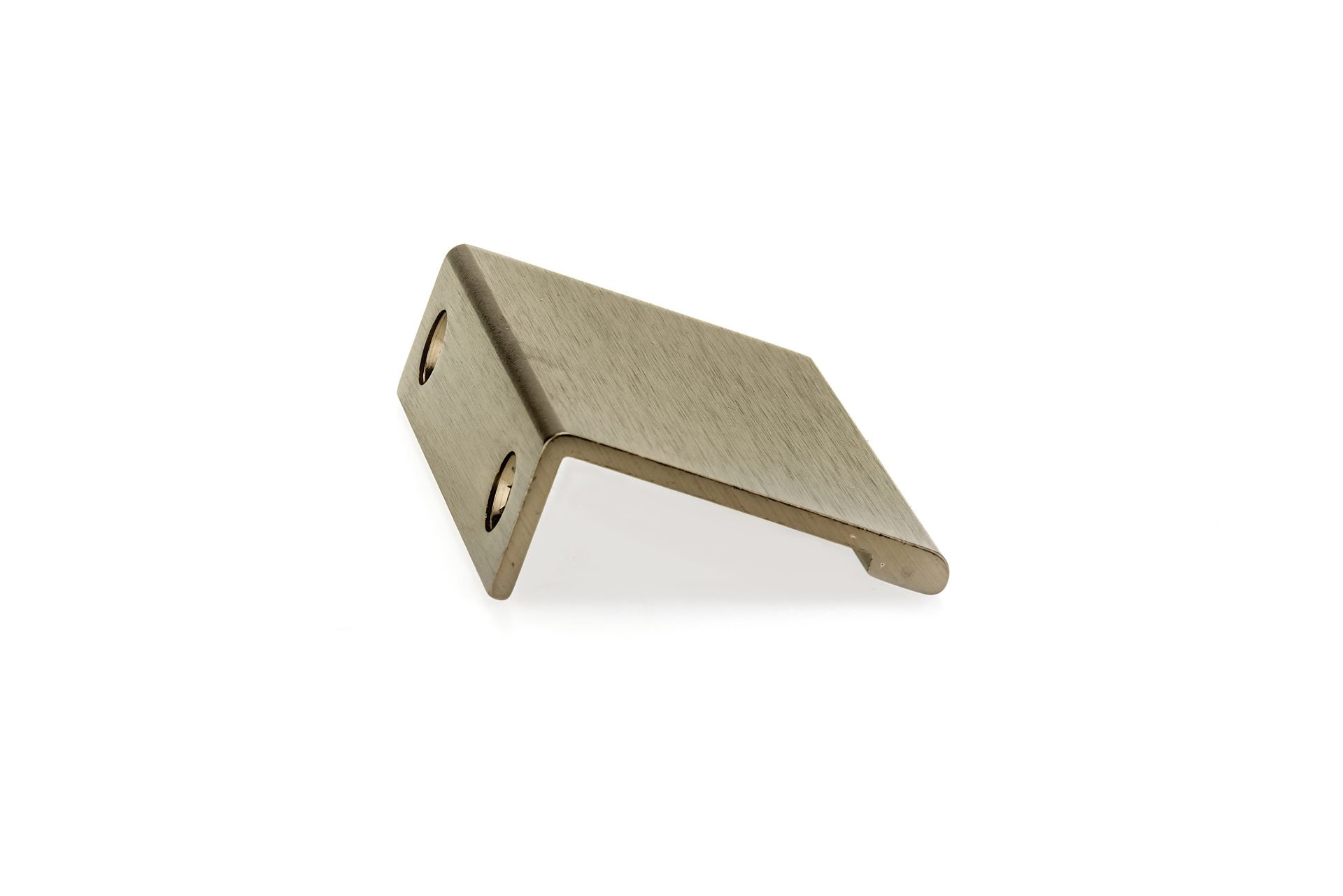 Richelieu Hardware BP989850CHBRZ Lincoln Collection 2-inch (50 mm) Center-to-Center Brushed Champagne Bronze Modern Cabinet and Drawer Edge Pull Handle for Kitchen, Bathroom, and Furniture