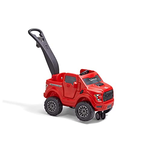 Step2 2-in-1 Ford F-150 Raptor | Kids Ride On Push Car | Red (483600)