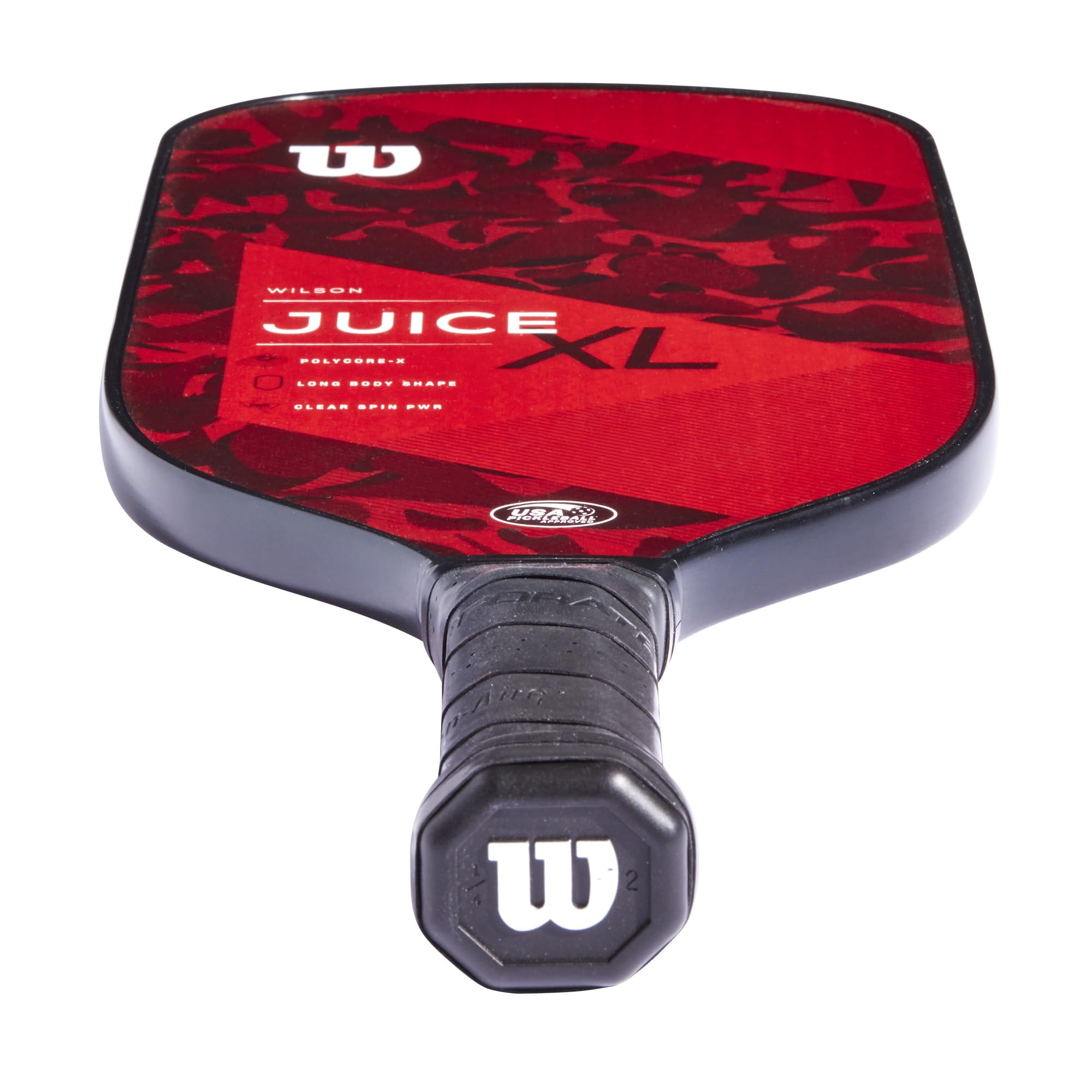 WILSON Juice XL Pickleball Paddle, White, 4-1/4"