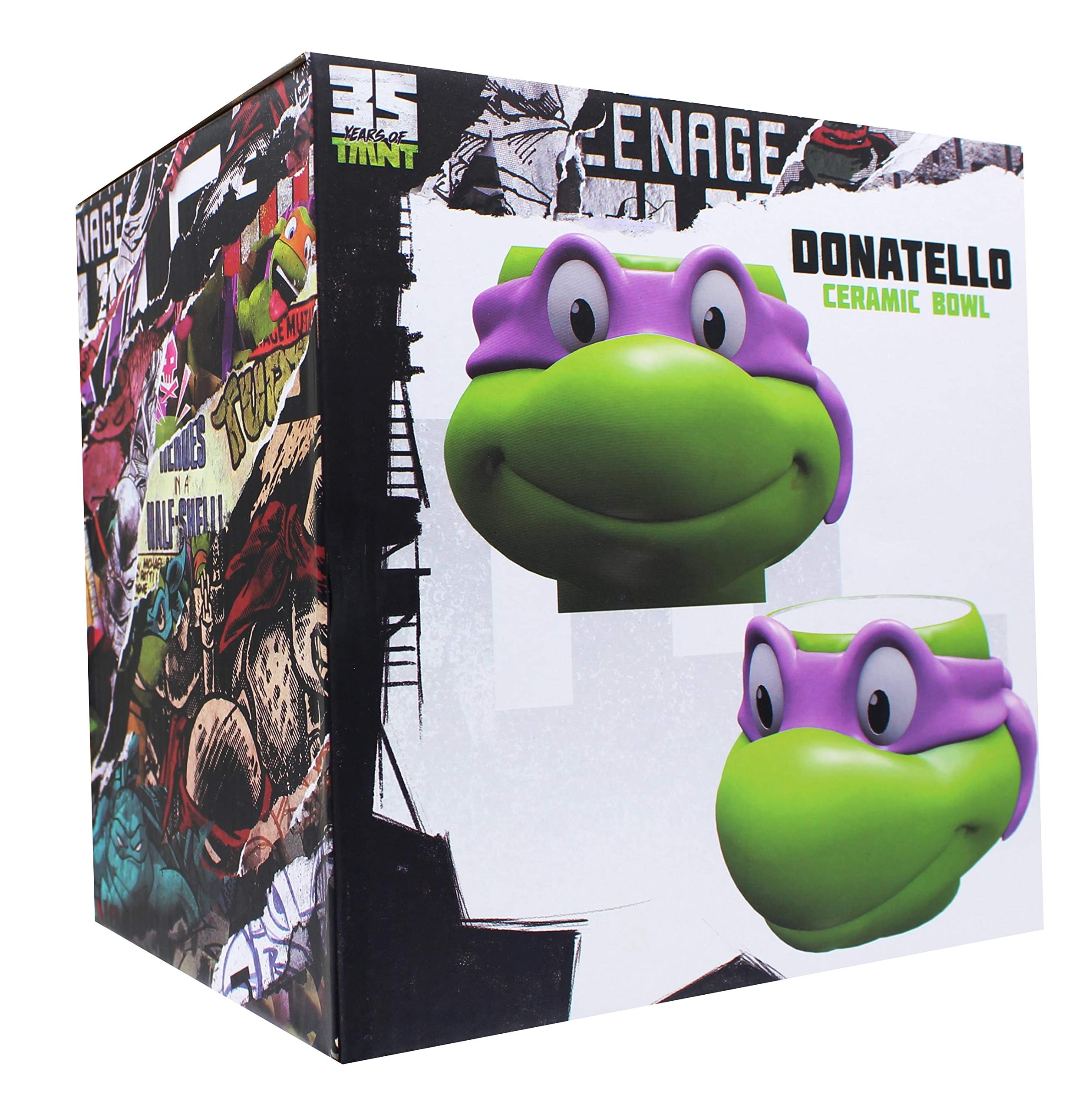 Surreal Entertainment Teenage Mutant Ninja Turtle Donatello Molded Ceramic Bowl