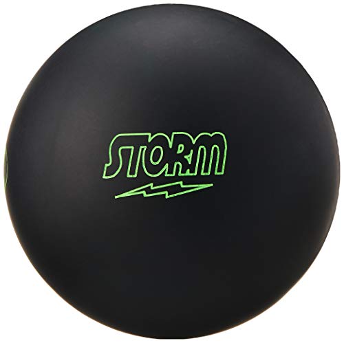 Storm Pitch Black Bowling Ball, 12-Pound