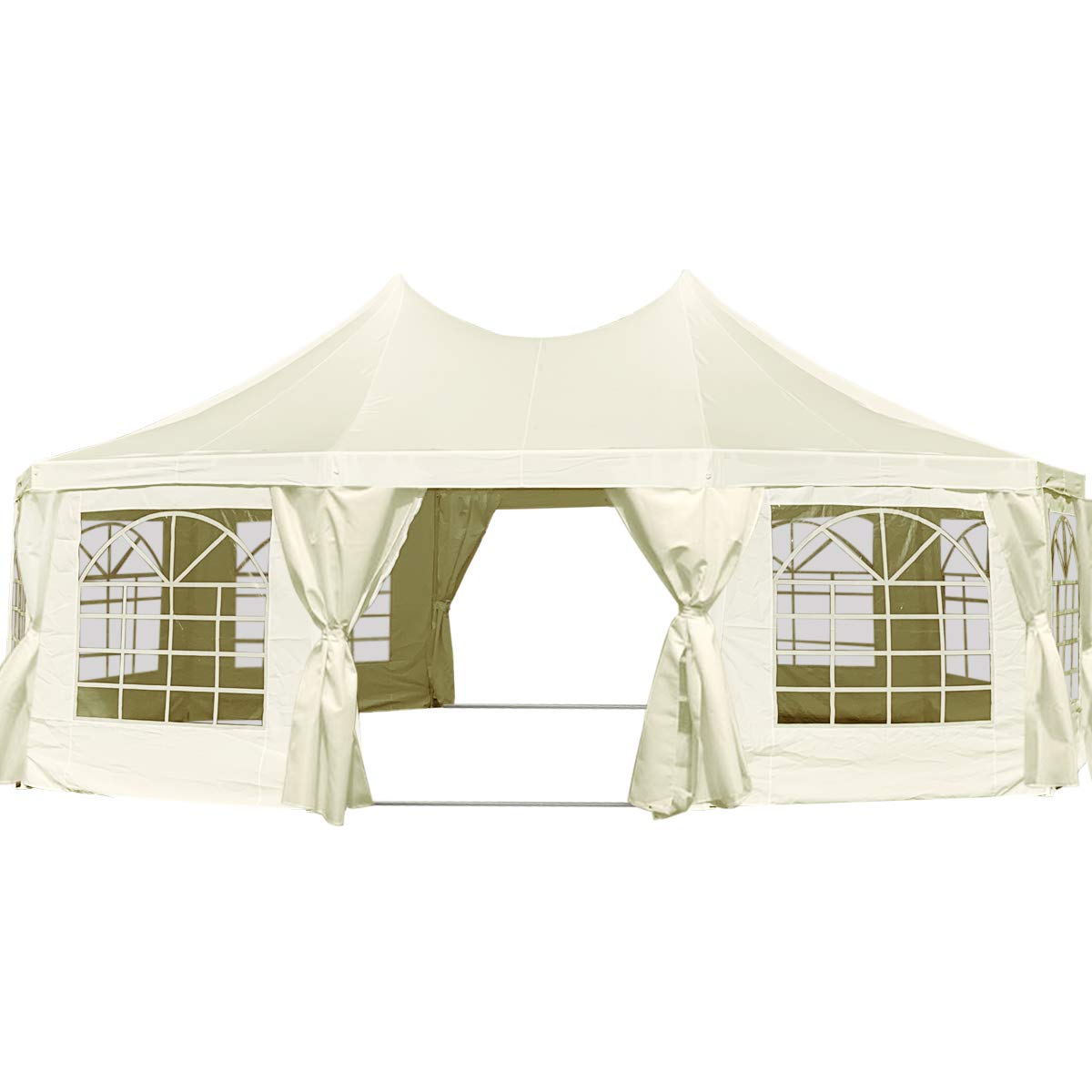 Quictent 29x21ft Party Tent Heavy Duty Wedding Canopy Event Shelter Gazebo Large with Roof Removable Sidewalls Commercial
