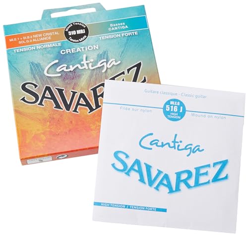 Savarez Création Cantiga Medium Tension Classical Guitar Strings Set (STSAV51-50479)