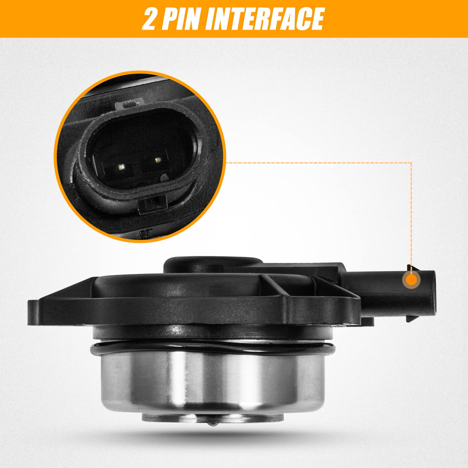 Tepeng 4 Pack Replace 2720510177 Camshaft Cam Adjuster Magnet Intake Exhaust Compatible with 2006+ Mercedes-Benz ML SLK CLK E 350 550 C300