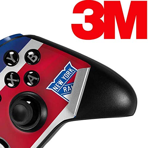 Skinit Decal Gaming Skin compatible with Xbox One Elite Controller - Officially Licensed NHL New York Rangers Jersey Design