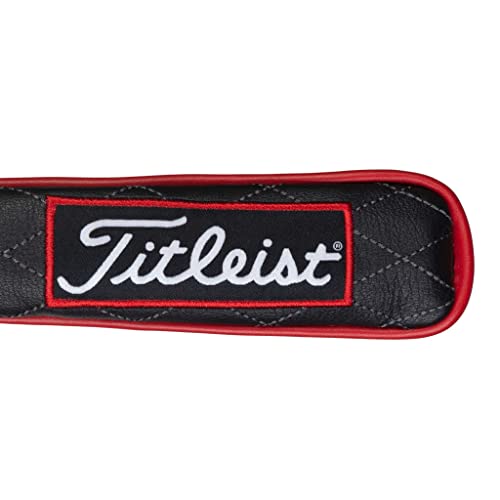 Titleist Jet Black Leather Golf Alignment Stick Headcover