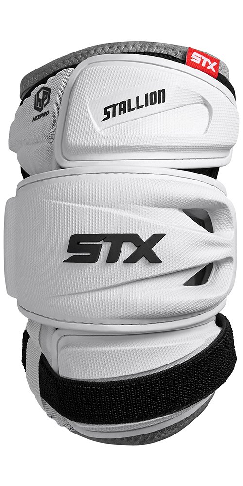 STX Lacrosse Stallion 500 Arm Pad, White, X-Large