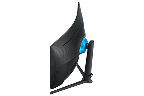 SAMSUNG 32" Odyssey Neo G7 4K UHD 165Hz 1ms G-Sync 1000R Curved Gaming Monitor, Quantum HDR2000, AMD FreeSync Premium Pro, Ultrawide Game View, DisplayPort, HDMI, Height Adjustable Stand, Black, 2022