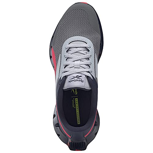 Reebok Men's Zig Dynamica 2.0 Sneaker, Vector Navy/Cold Grey, 11.5