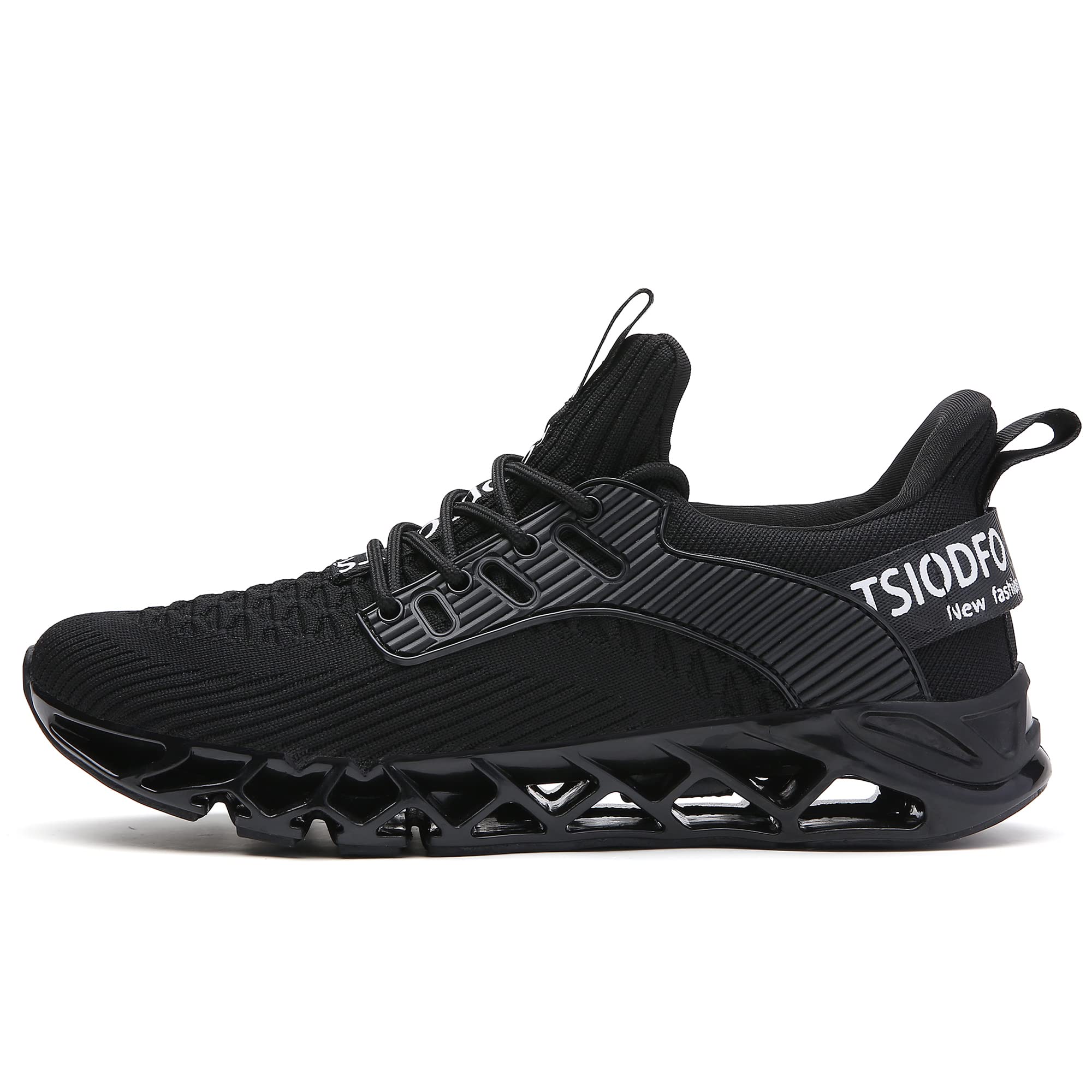 SKDOIUL Running Shoes for Women Sneakers Size 8.5 All Black Tennis Walking Athletic Shoes mesh Breathable Casual Sport Gym Workout Sneakers