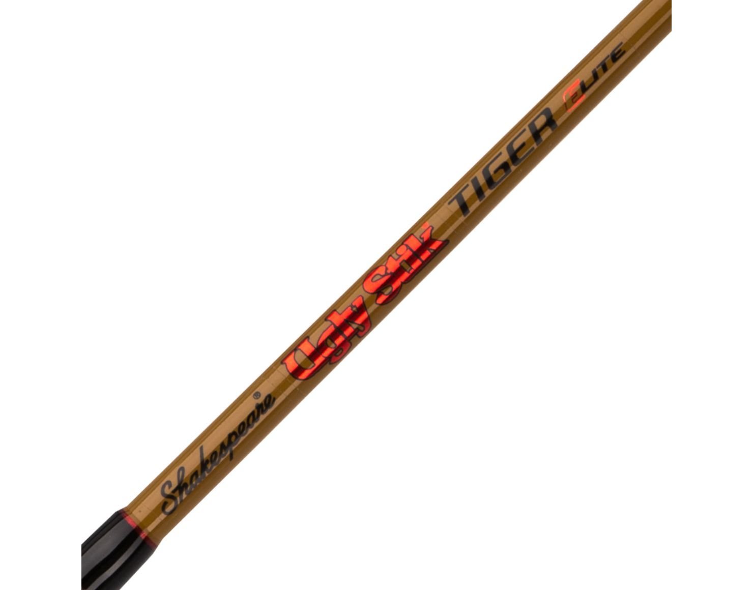 Shakespeare Ugly Stik 5β8β Tiger Elite Jig Casting Rod, One Piece Nearshore/Offshore Rod, 100-200lb Line Rating, Extra Heavy Rod Power, 8-14 oz. Lure Rating, Versatile and Dependable