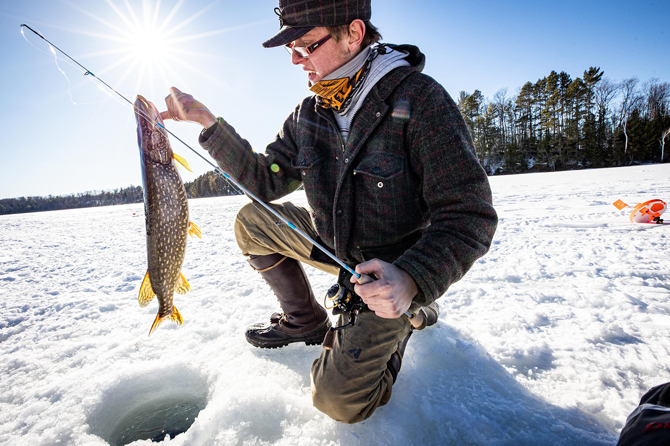St. Croix Rods Tundra Ice Rod, Premium Quality Ice Rod, Made in The USA