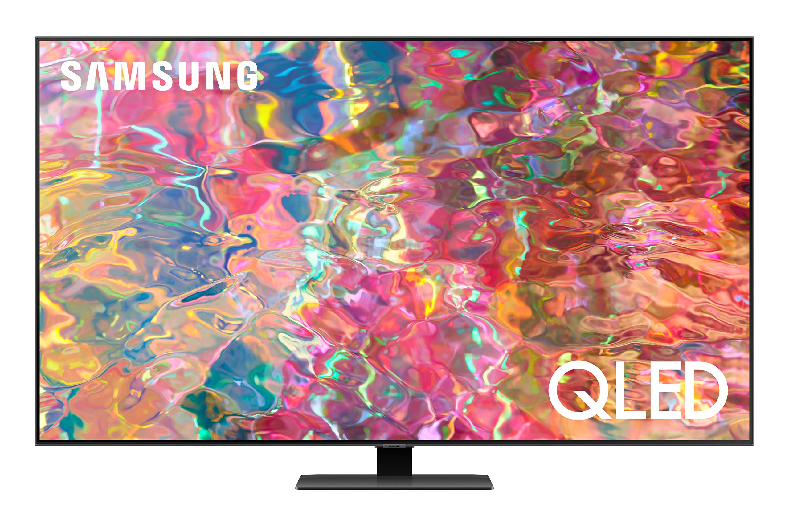 SAMSUNG 50-Inch Class QLED Q80B Series - 4K UHD Direct Full Array Quantum HDR 8X Smart TV with Alexa Built-in (QN50Q80BAFXZA, 2022 Model) (Renewed)