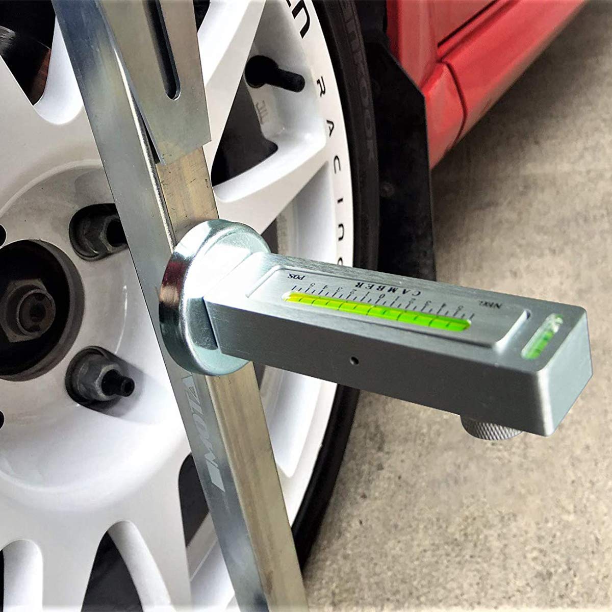 YXGOOD Universal Magnetic Gauge Tool for Car Truck Adjustable Camber Castor Strut Wheel Alignment