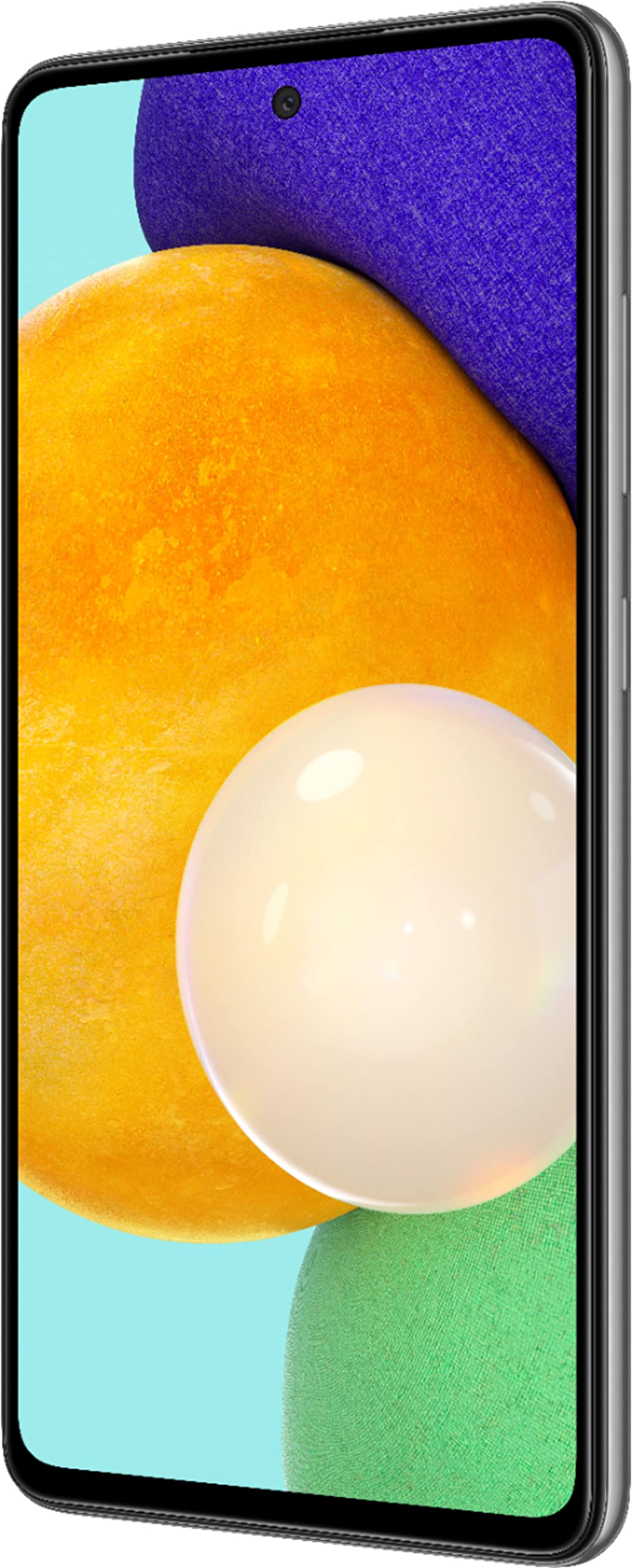 Samsung a52S 5G + 4G VoLTE GSM 128GB + 6GB 6.5" 64MP Quad Camera (NOT Verizon Boost At&t Cricket) Factory Unlocked SM-A528B/DS + (w/Fast Car Charger) (Awesome Black)