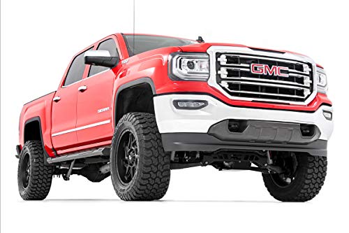Rough Country HD2 Running Boards for 07-18 Chevy/GMC 1500 | Crew Cab - SRB071785