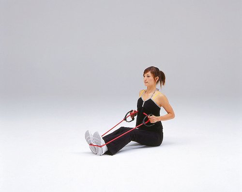 TOEI Light H-7417R Exercise Tube, Red, 0.3 inches (8.5 mm), Length 5.7 inches (145 cm), Thickness 0.3 inches (8.5 mm)