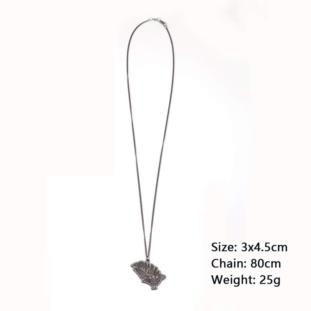 The Last of Us Part II Necklace Ellie Leaf Feather
