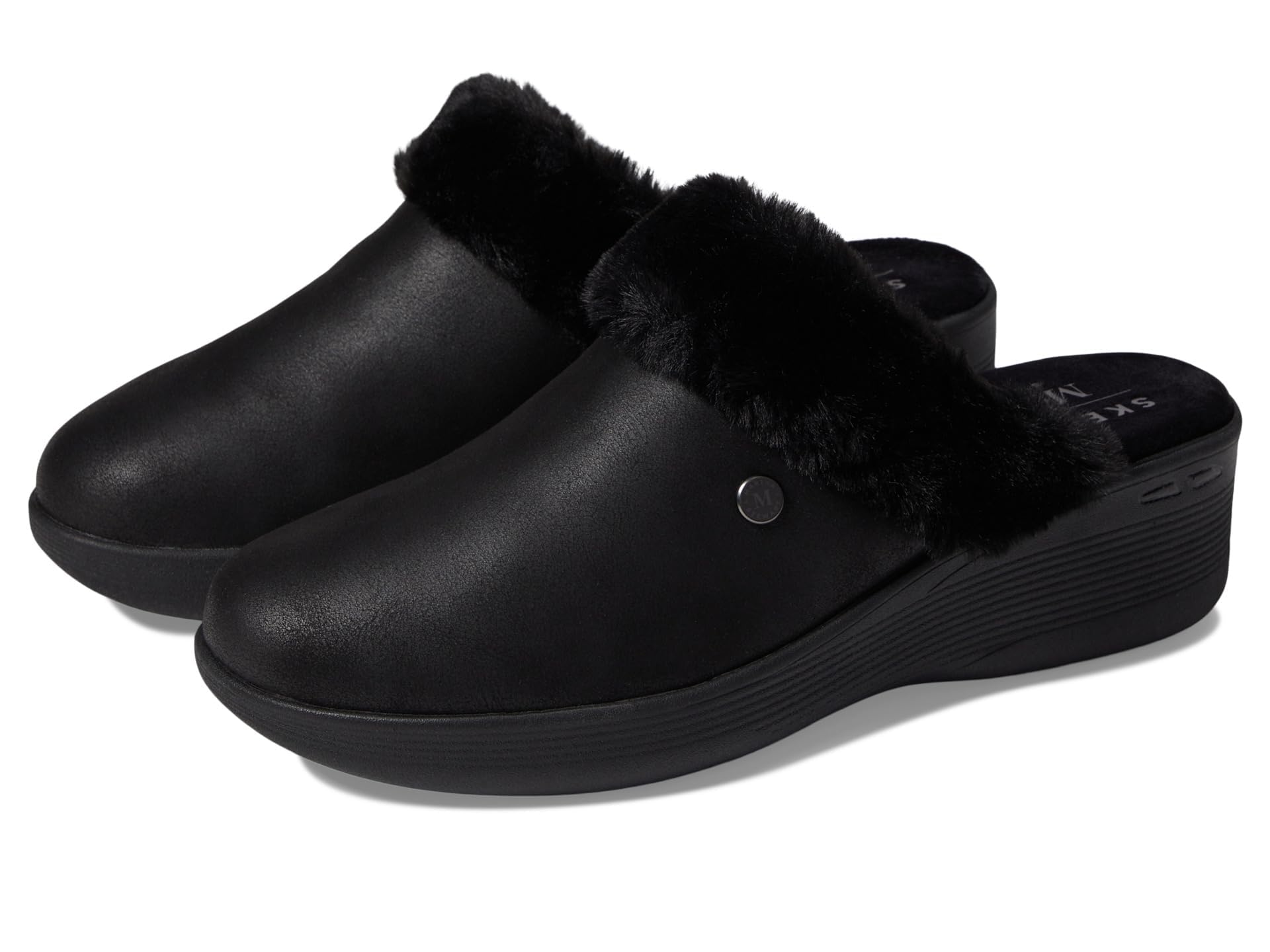 Skechers Martha Stewart - Pier Lite - Cozy High Black 9 B (M)