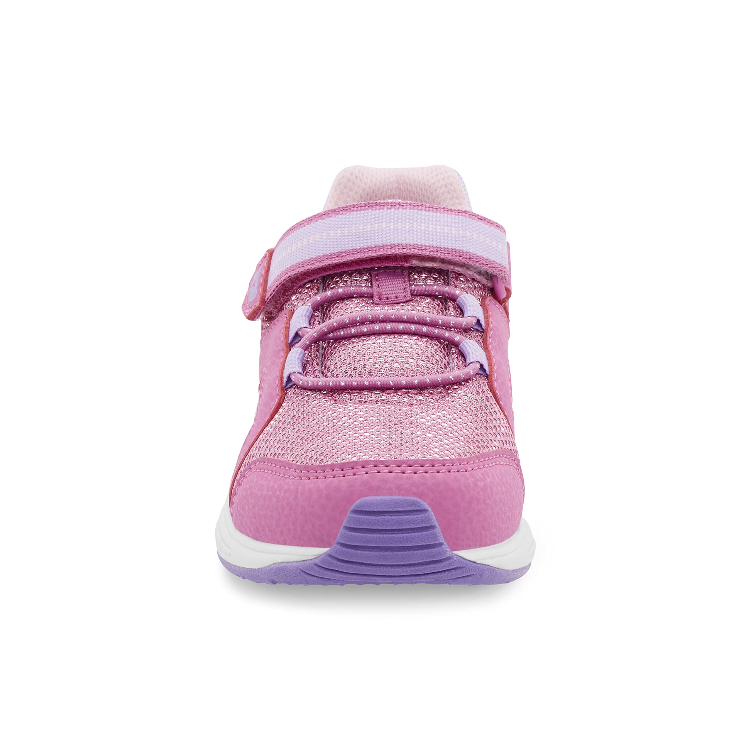 Stride Rite Girls M2P Lumi Bounce Sneaker, Pink, 13.5 Little Kid