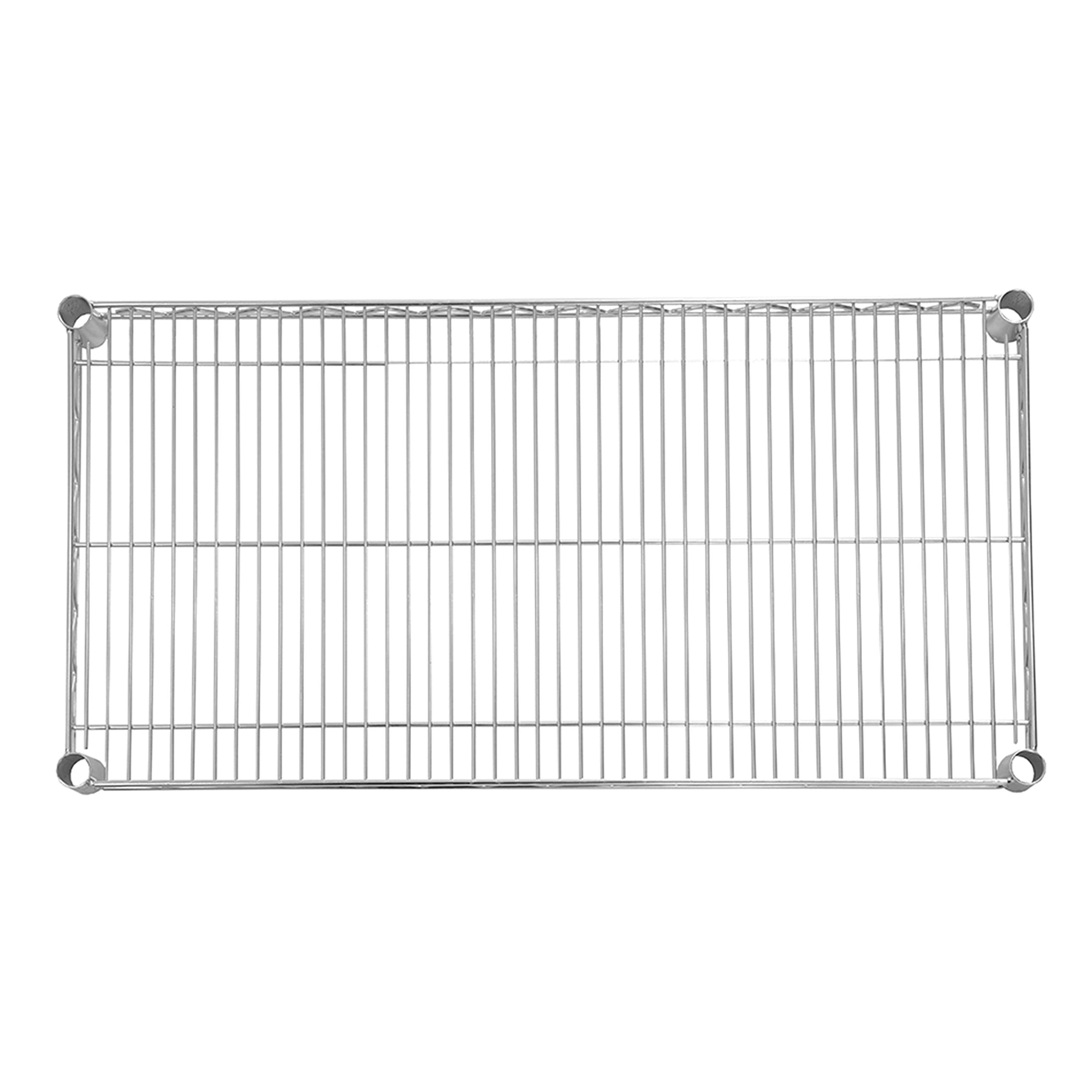 Seville Classics Crafted Steel Replacement Utility Parts Office, Kitchen, Warehouse, Garage On Racks, Carts, Workbenches, Shelving Units, 36" Shelf, Chrome