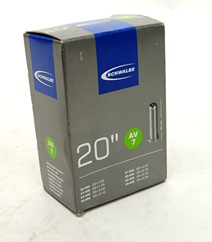 Schwalbe Bicycle Tube - 40mm Schraeder/Auto (20 x 1.5/20 x 2.5 - 40mm Schraeder Valve - AV7)