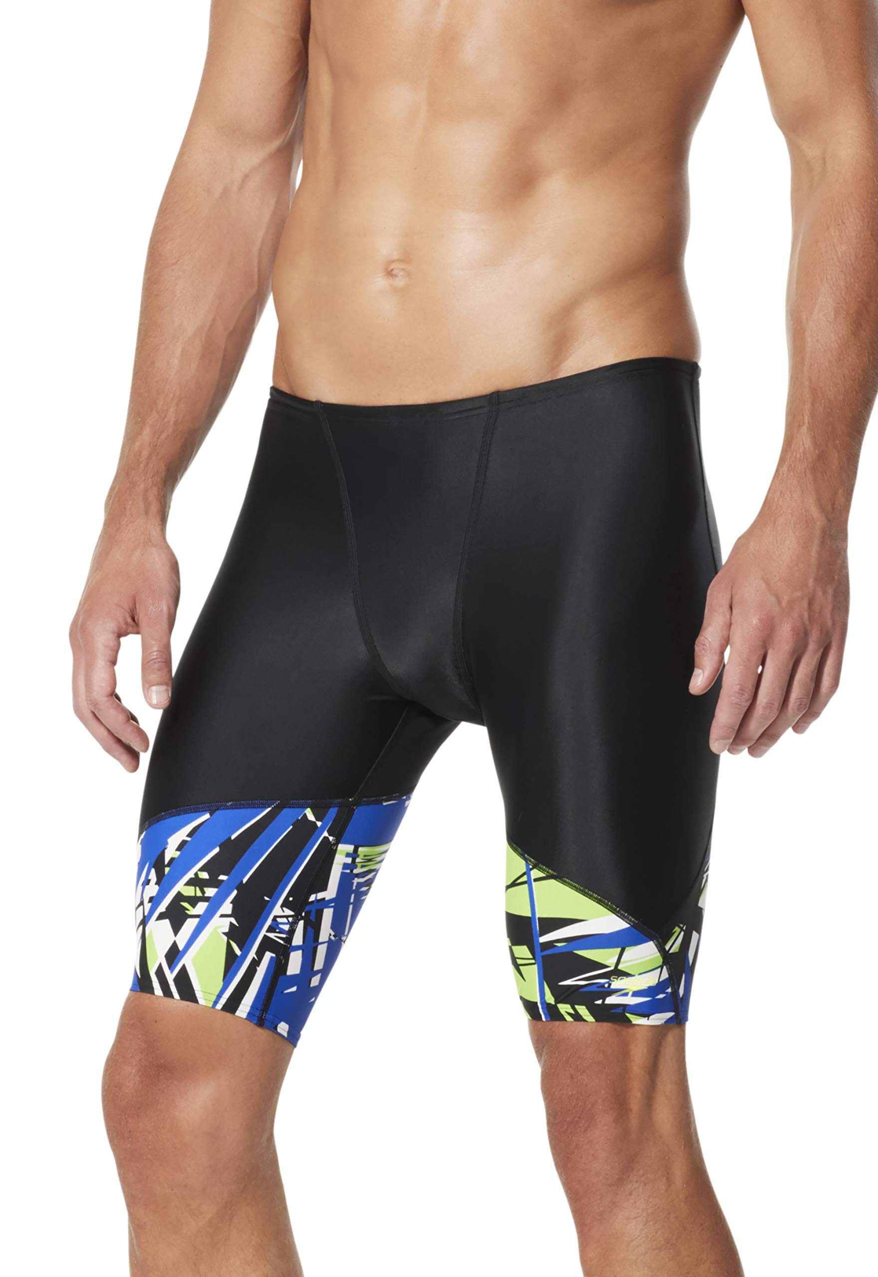 Speedo Men's Swimsuit Jammer ProLT Shattered Palm - Manufacturer Discontinued