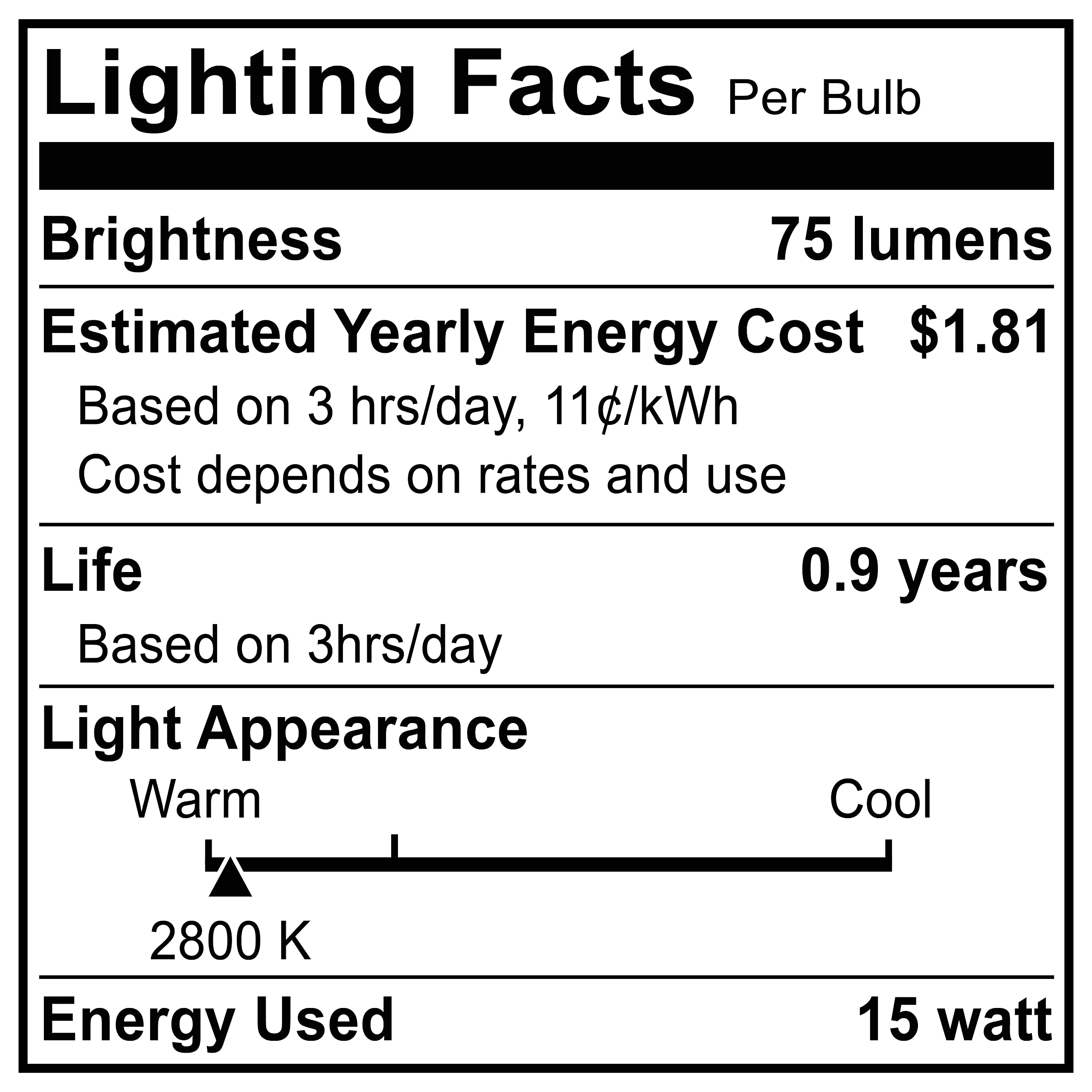 Salt Rock Lamp Bulb 15 Watt Replacement Bulbs for Himalayan Salt Lamps & Baskets, Chandeliers, Candle & Wax Warmers, Night Lights. E12 Socket, C7, Warm White β 8 Pack