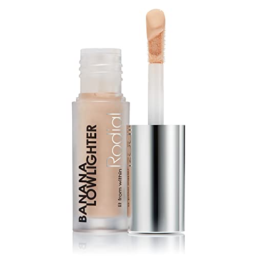 Rodial Banana Lowlighter 0.05 fl oz, Travel Size Liquid Colour Concealer with Yellow Undertone, Face Concealer, Non-Shimmer Finish, Hydrating Formula with Hyaluronic Acid, Vitamin E and Caffeine