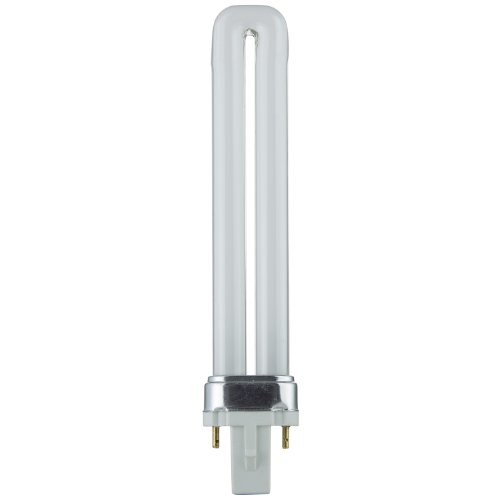 Sunlite PL9/SP41K/10PK 2-Pin Fluorescent 9W 4100K Cool White U Shaped PL CFL Twin Tube Plugin Light Bulbs with G23 Base (10 Pack)
