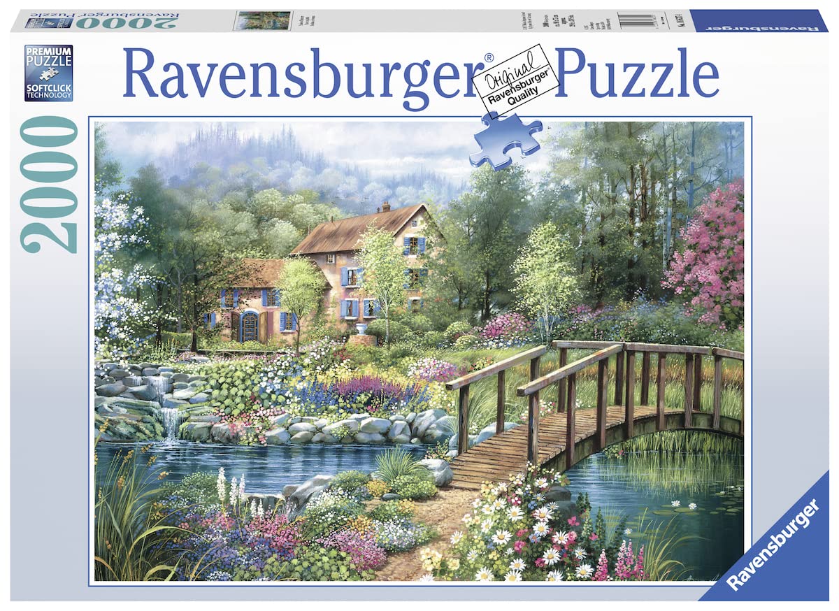Ravensburger Shades of Summer 2,000 Piece Jigsaw Puzzle for Adults β Softclick Technology Means Pieces Fit Together Perfectly