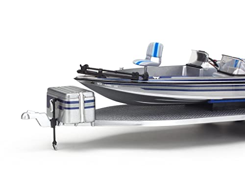 Revell 17242 '80 Ford Bronco w/Bass Boat & Trailer 1:24 Scale 157-Piece Skill Level 5 Model Truck Building Kit