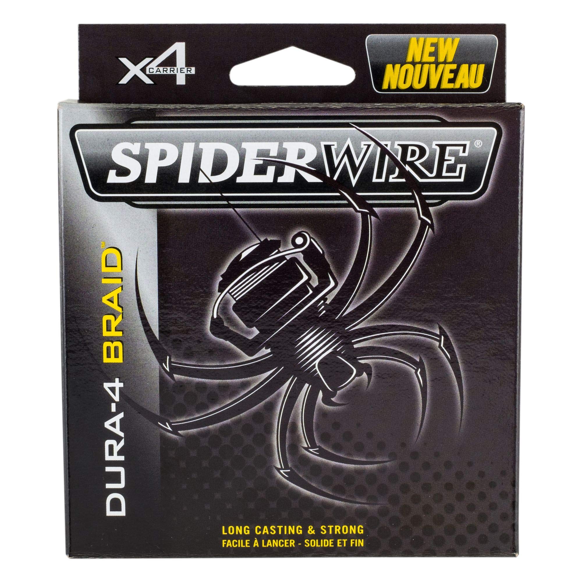 Spiderwire SDR4B65G-125 DURA-4 Braided Fishing Line, 125 yd, 65 lb, Moss Green, 125 yd/ 65 lb