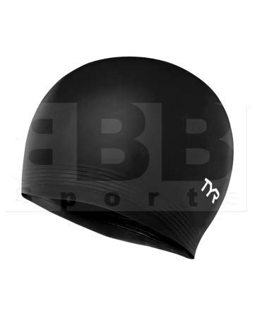TYR Latex Adult Swim Cap Black