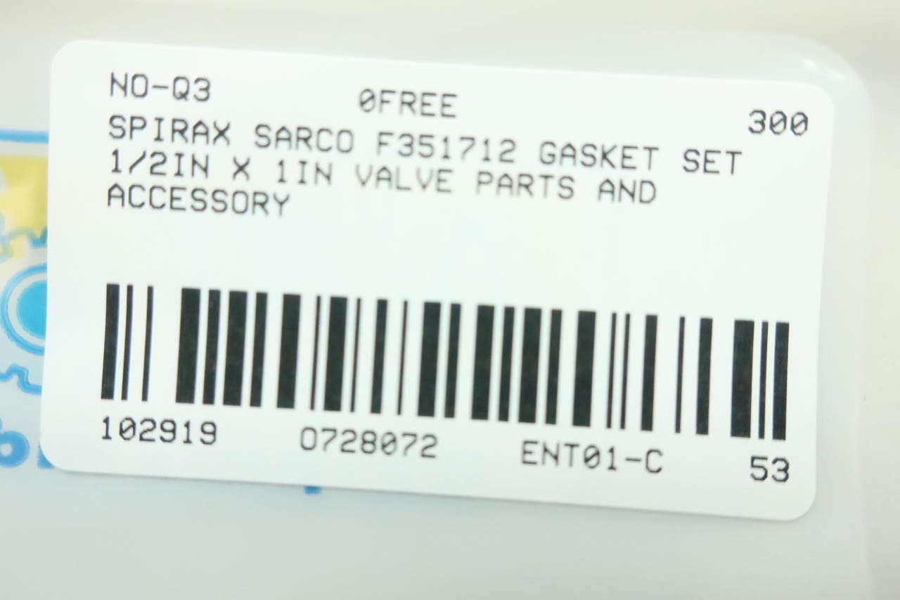 SPIRAX SARCO F351712 Gasket Set 1/2IN X 1IN