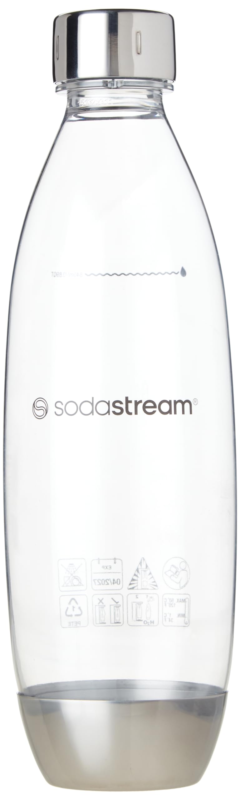 SodaStream 1L Metal Doodle Carbonating Bottle,, 1 count