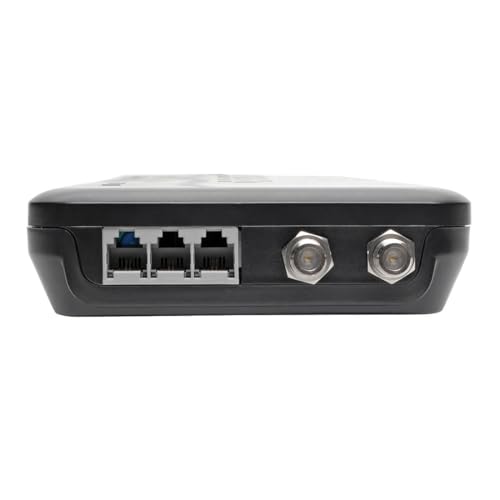 Tripp Lite TLP128TTUSBB 12 Outlet Surge Protector Power Strip, 2 USB Charging Ports, Tel/Modem/Coax Protection, 8ft Cord Right Angle Plug, Black, Lifetime Insurance & $150K Insurance